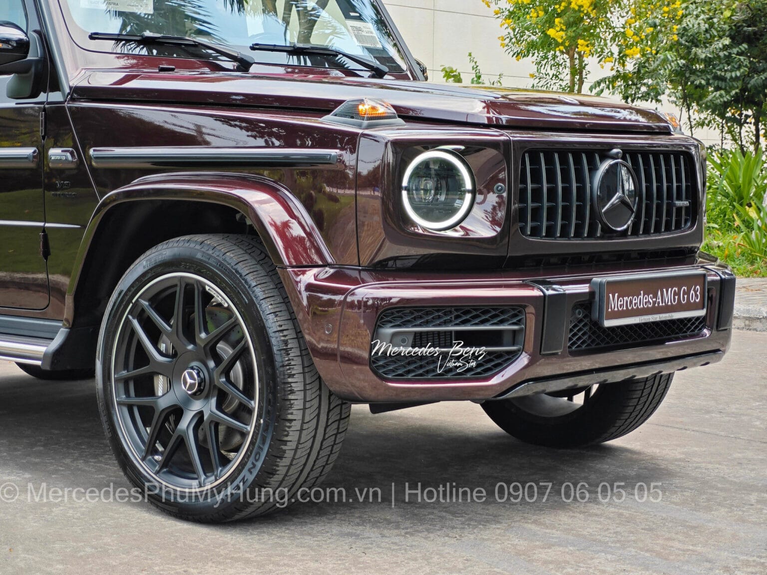 Mercedes G63 AMG Màu Đỏ (Duy Nhất 01 Xe Sẵn Giao Ngay)