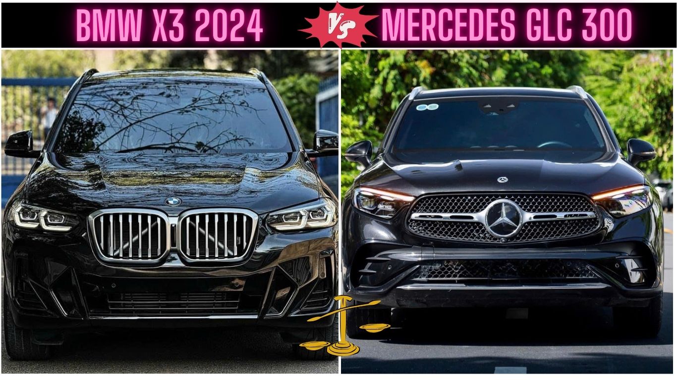 So Sánh BMW X3 2024 Và GLC 300 4Matic | Lựa Chọn SUV 5 Chỗ