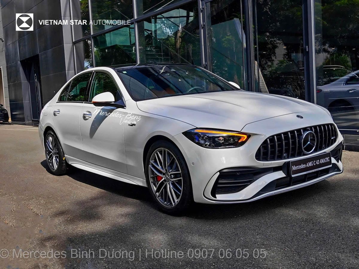 Đánh Giá Xe Mercedes-AMG C43 4Matic Tại Mercedes Bình Dương