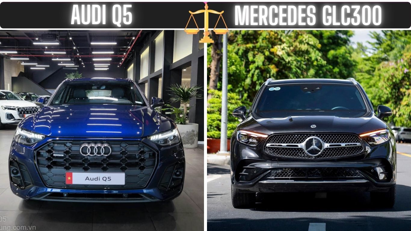 So Sánh Audi Q5 Và Mercedes GLC 300 4Matic | SUV Phong Cách