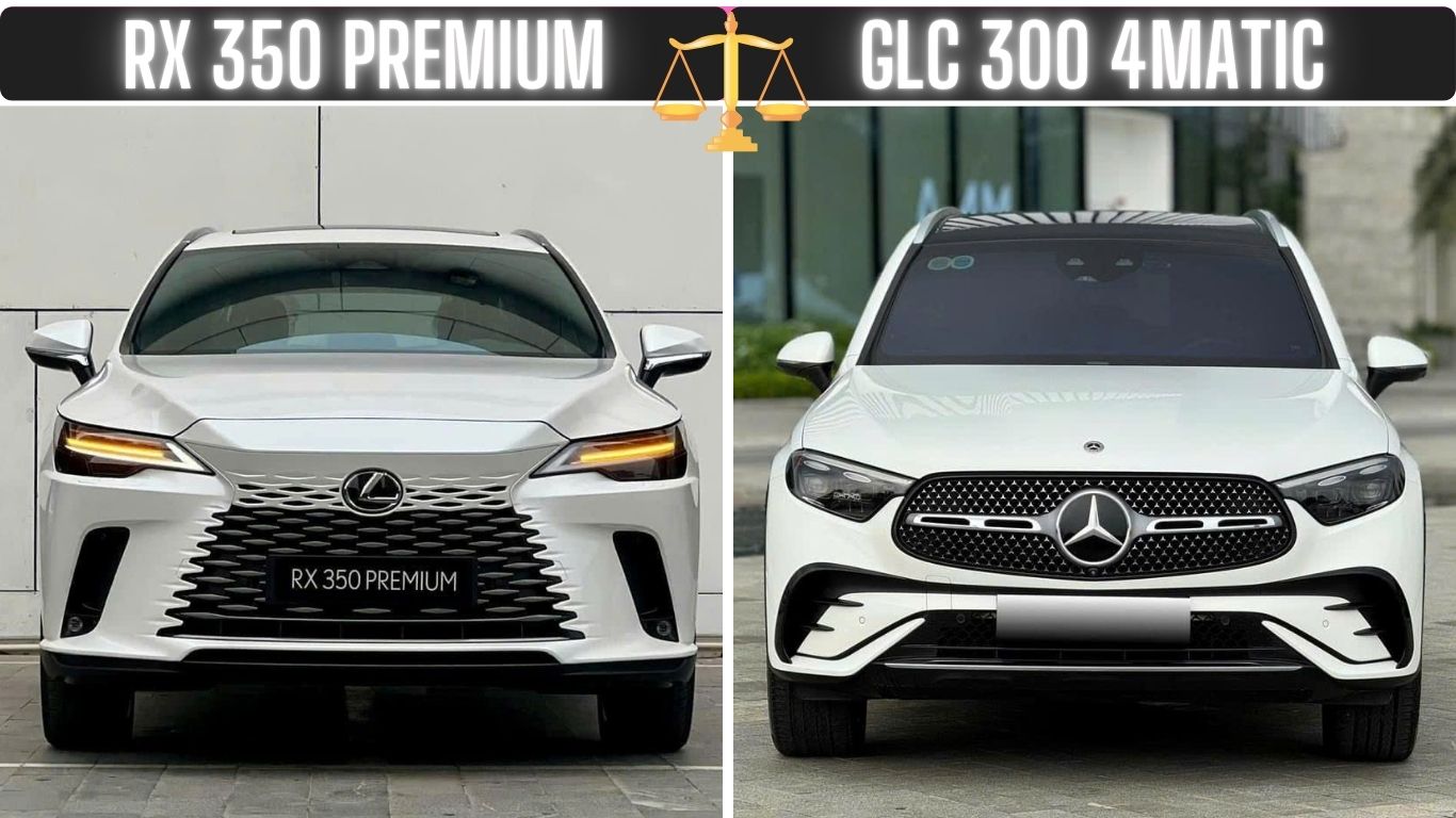 So Sánh Lexus RX 350 Và Mercedes GLC 300 Lựa Chọn SUV 5 Chỗ