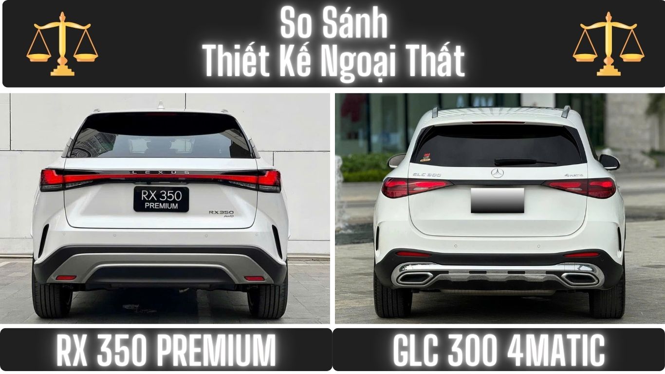 So Sánh Lexus RX 350 Và Mercedes GLC 300 Lựa Chọn SUV 5 Chỗ