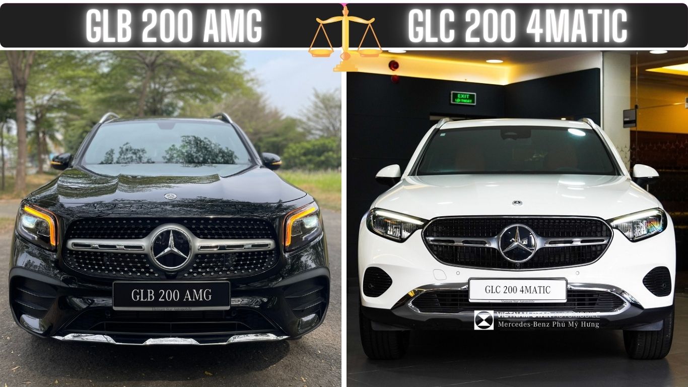 So Sánh Mercedes GLB 200 Và GLC 200 | Đa Dụng Hay Sang Trọng