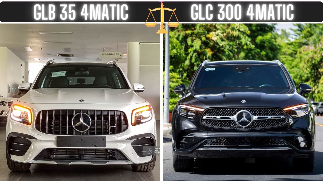 So Sánh Mercedes GLB 35 Và GLC 300 | Thể Thao Vs Sang Trọng