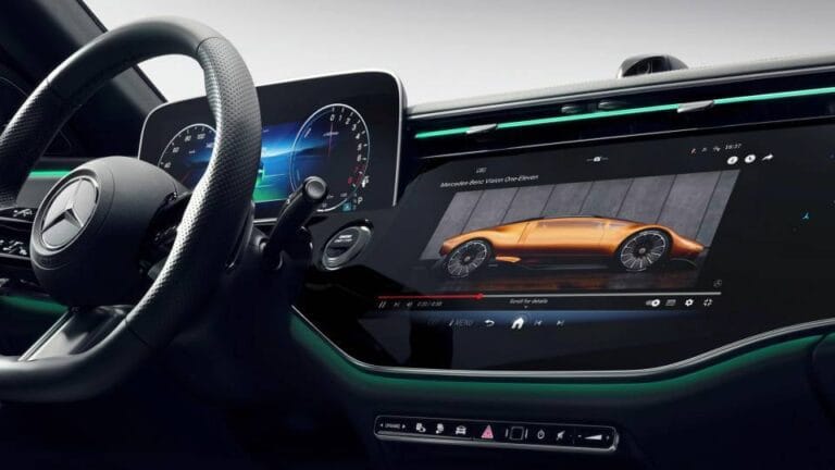 Màn Hình Giải Trí MBUX Superscreen Trên Mercedes – Công Nghệ Tương Lai